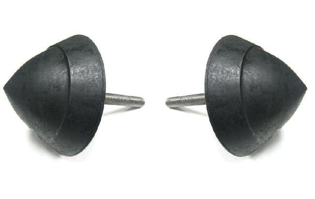57 1957 Chevy Front Rubber Bumper Bullets Pair - I-5 Classic Chevy