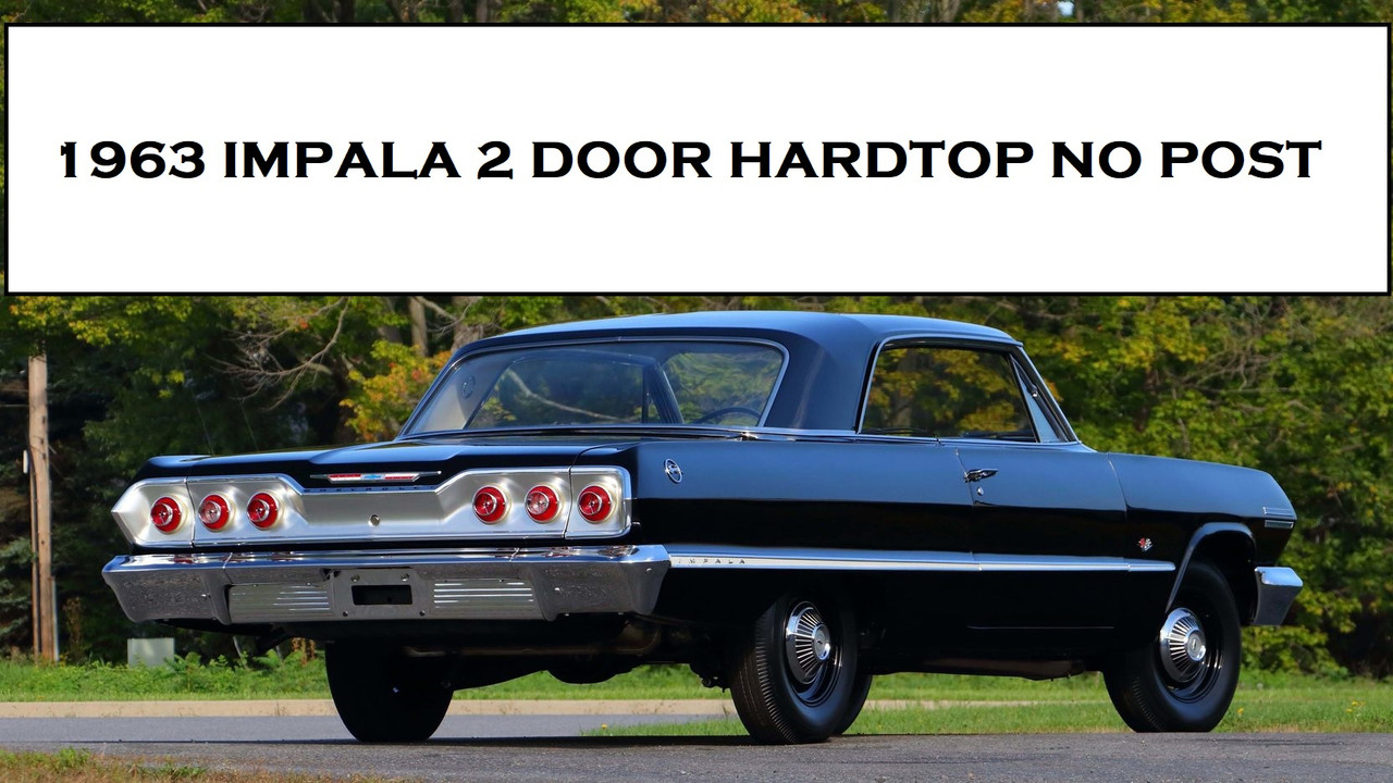 62 63 64 Chevy Impala Back Rear Window Glass Rubber Channel 2 DOOR ...