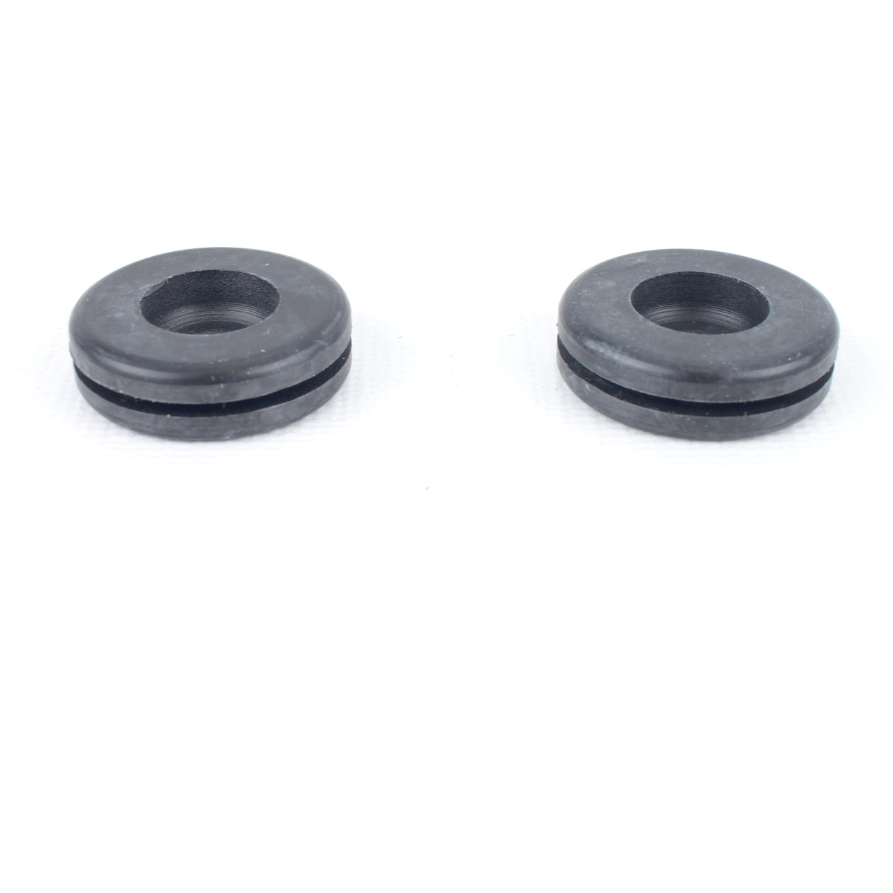 56 57 Chevy 4-Door Hardtop Pillarless Rear Door Handle Rubber Plugs Pair