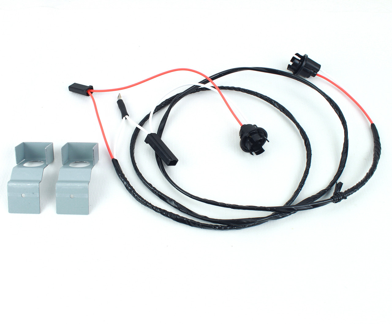 55 56 Chevy Car Under Dash Courtesy Lights Wiring Harness Sockets ...