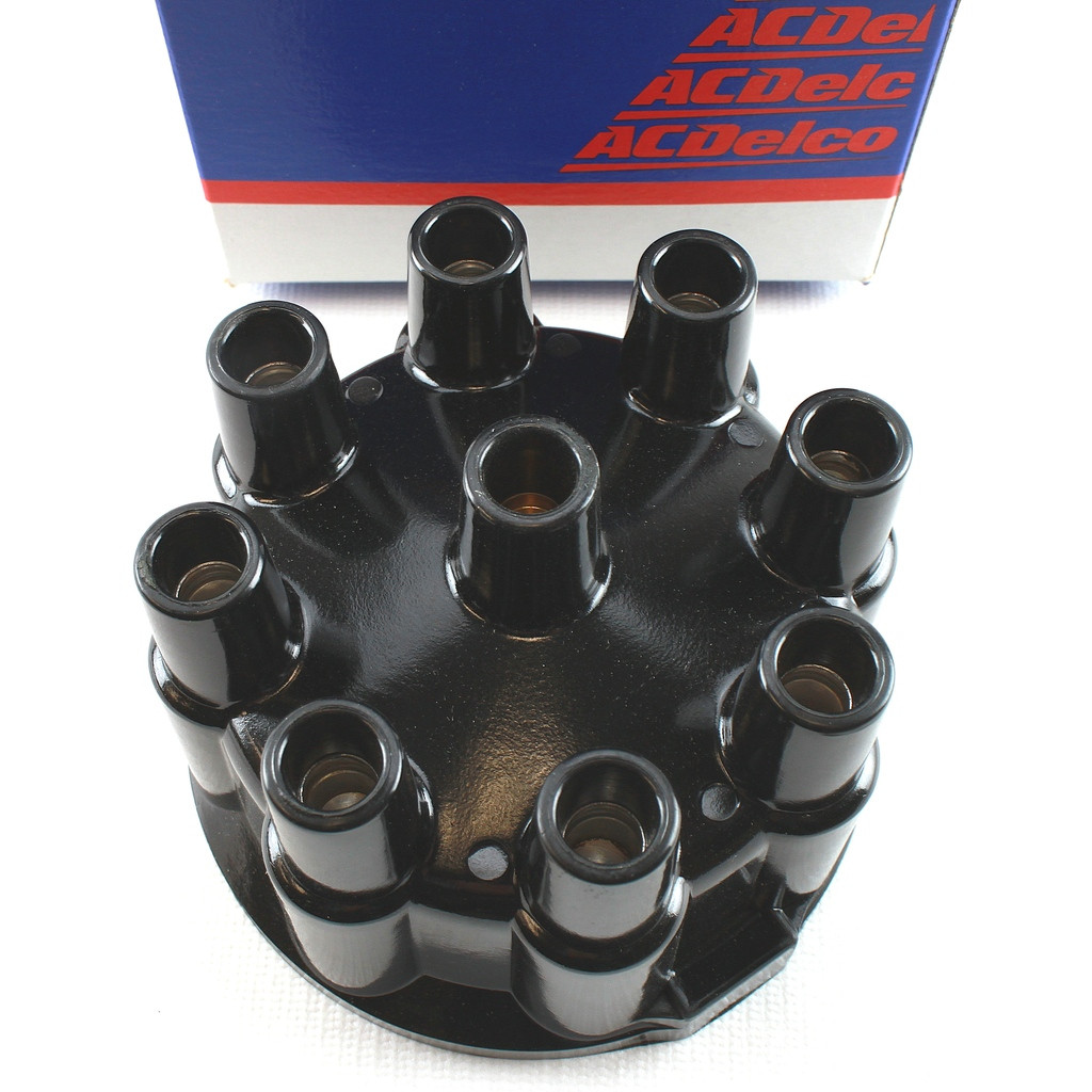 55 56 Chevy NOS AC Delco V8 Ignition Engine Motor Distributor Cap - I-5 ...