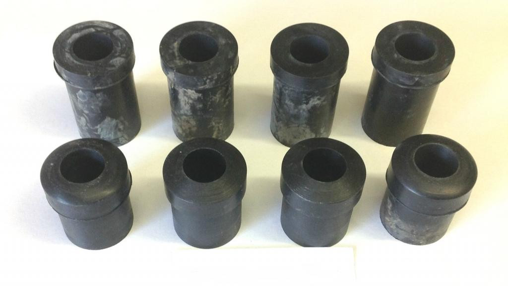 56 57 Chevy Rear Leaf Spring Shackle Bushings Kit - I-5 Classic Chevy