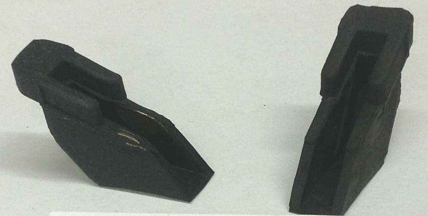 63 64 Chevy Impala Convertible Vent Window Division Bar Stops - I-5 ...