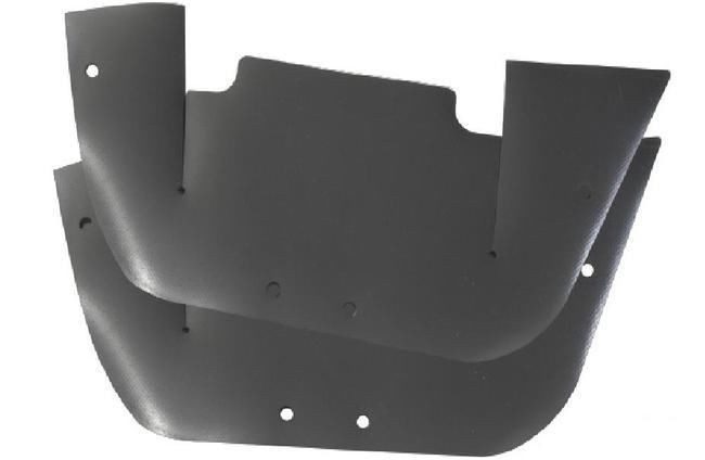 57 Chevy Inner Fender A-Frame Dust Rubber Shields 1957 - I-5 Classic Chevy