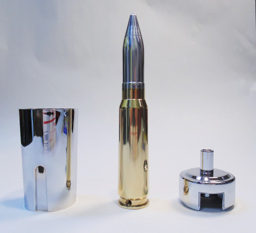 50 Cal. Bullet Shift Knob Kit 13 15 18 Speed Eaton Fuller Peterbilt ...
