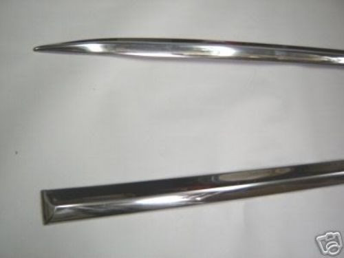 57 1957 Chevy Front Fender Trim Stainless Moldings Pair - I-5 Classic Chevy