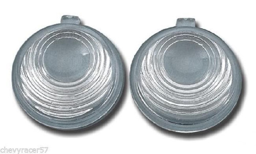 55 56 1955 1956 Chevy License Light Lens Pair - I-5 Classic Chevy