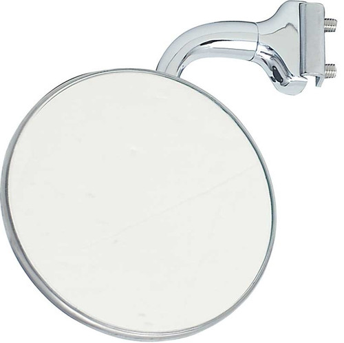 4" CONVEX Curved Arm Peep Mirror Outside Side Door Frame Rear View Hot ...