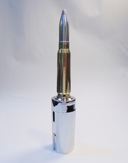 50 Cal. Bullet Shift Knob Kit 13 15 18 Speed Eaton Fuller Peterbilt ...