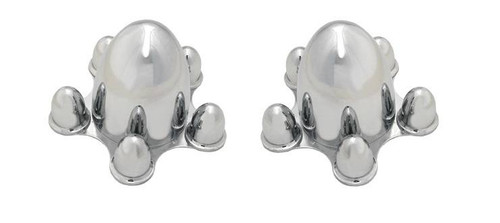 Chrome Spider Bullet Center Wheel Cover Hub Caps 5 lug x 4-3/4 CHEVY ...
