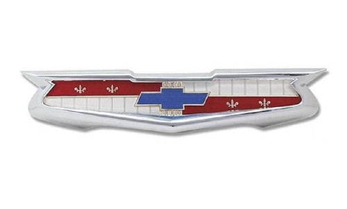 55 1955 Chevy Rear Trunk Emblem Assembly - I-5 Classic Chevy