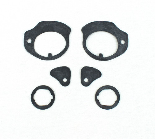 59 Chevy Impala Bel Air Outside Door Handle & Lock Rubber Gaskets 1959 ...