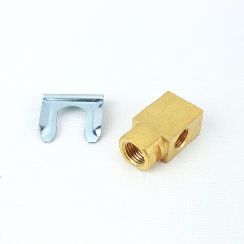 59 60 61 62 63 64 Chevy Impala Rear End Brake Line Brass Tee Junction Block