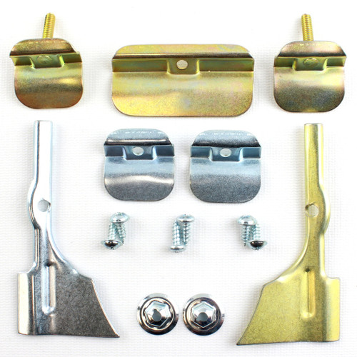 55 56 57 Chevy Windshield Lower & Corner Stainless Molding Trim Clip ...