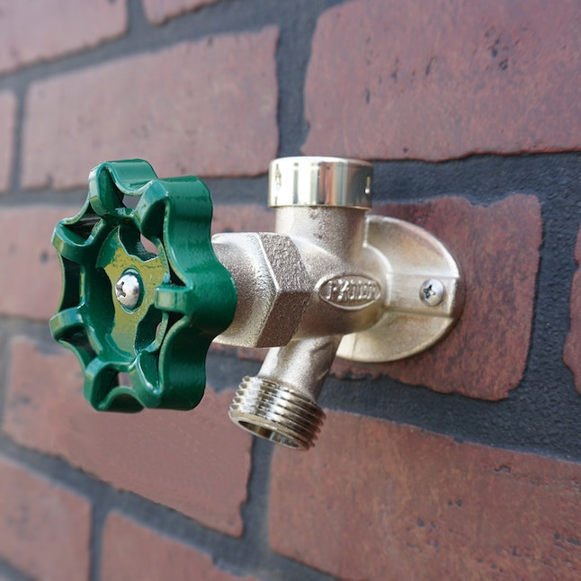 Prier Heavy Duty 6 in. Ant-Siphon Wall Hydrant With 1/2 in. Inlet