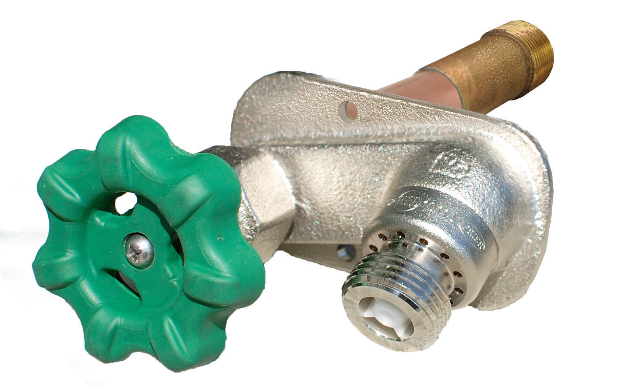 Prier CC Heavy Duty Residential Self-Draining Anti-Siphon Wall Hydrant ...