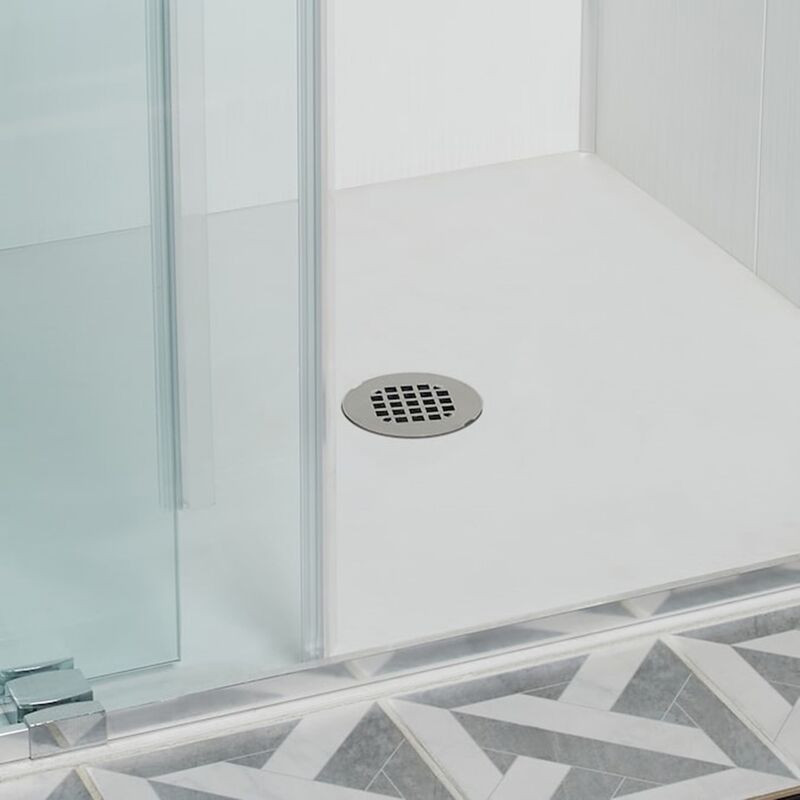 Oatey 42045 102 2-Part Shower Drain With Strainer 2 in Solvent Weld PVC ...