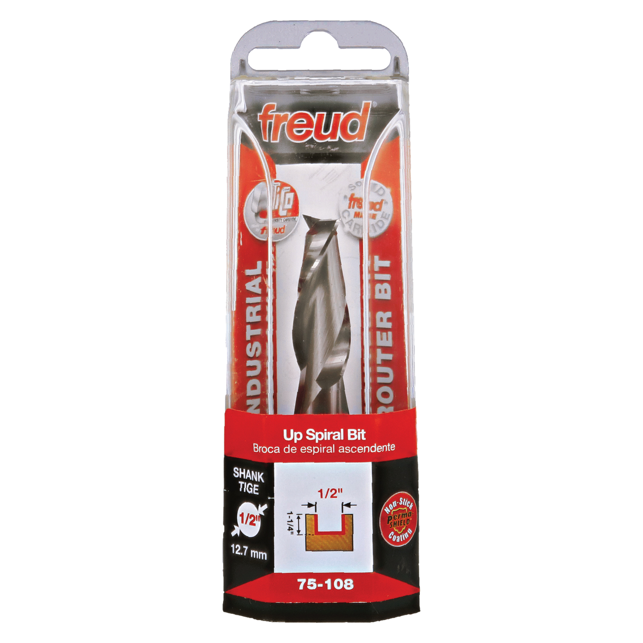 Freud 75-108 1/2" (Dia.) Up Spiral Bit