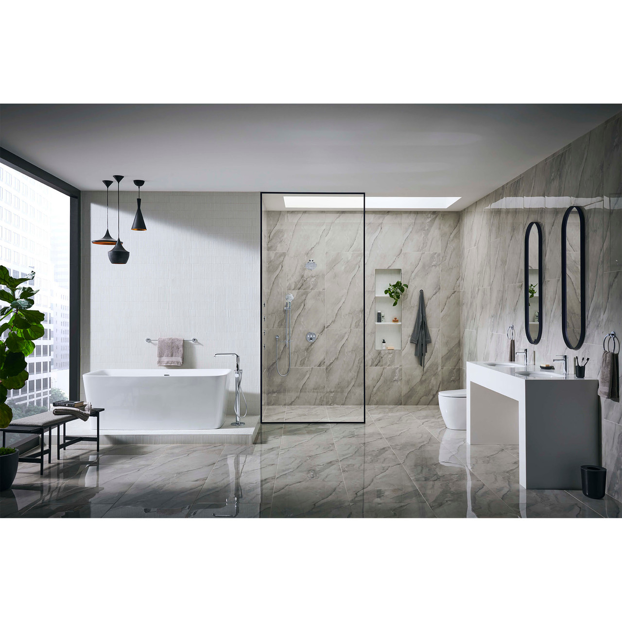 Grohe Essence 2349100A Single-Handle Freestanding Tub Faucet with 1.75 ...