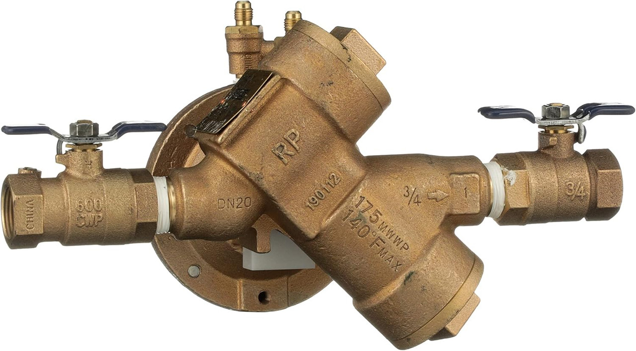 Febco 825DBV 3/4" Y-Pattern Design Reduced Pressure Zone Assembly, 825Y