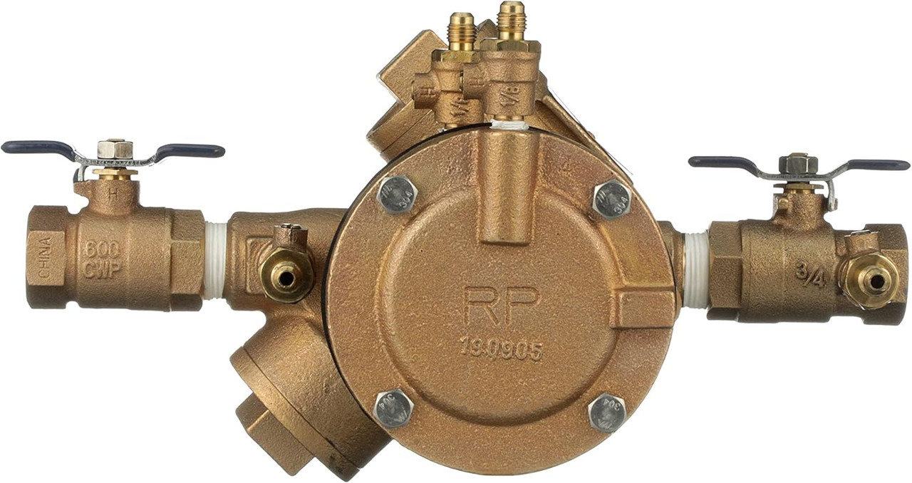 Febco 825DBV 3/4" Y-Pattern Design Reduced Pressure Zone Assembly, 825Y
