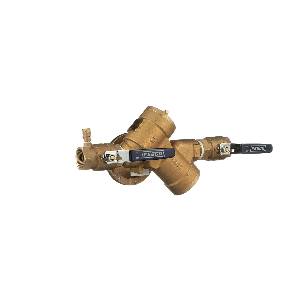 Watts Series 825Y 2 In Bronze Reduced Pressure Zone Backflow Preventer ...