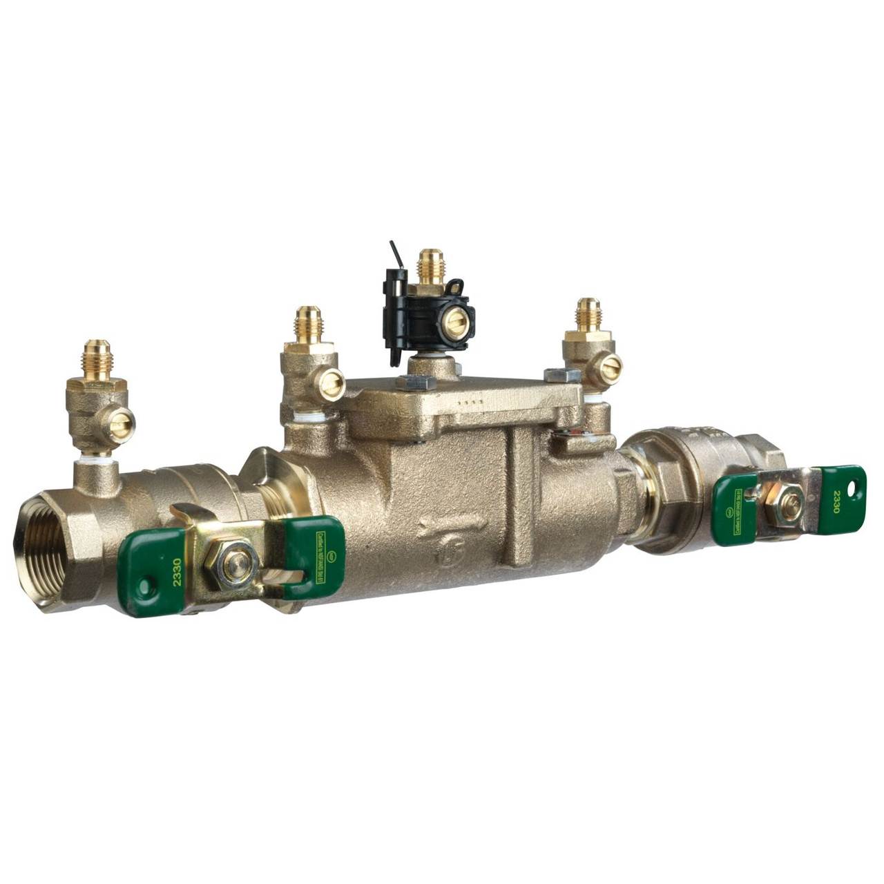 Watts Series 007 1/2 In Bronze Double Check Valve Assembly Backflow ...