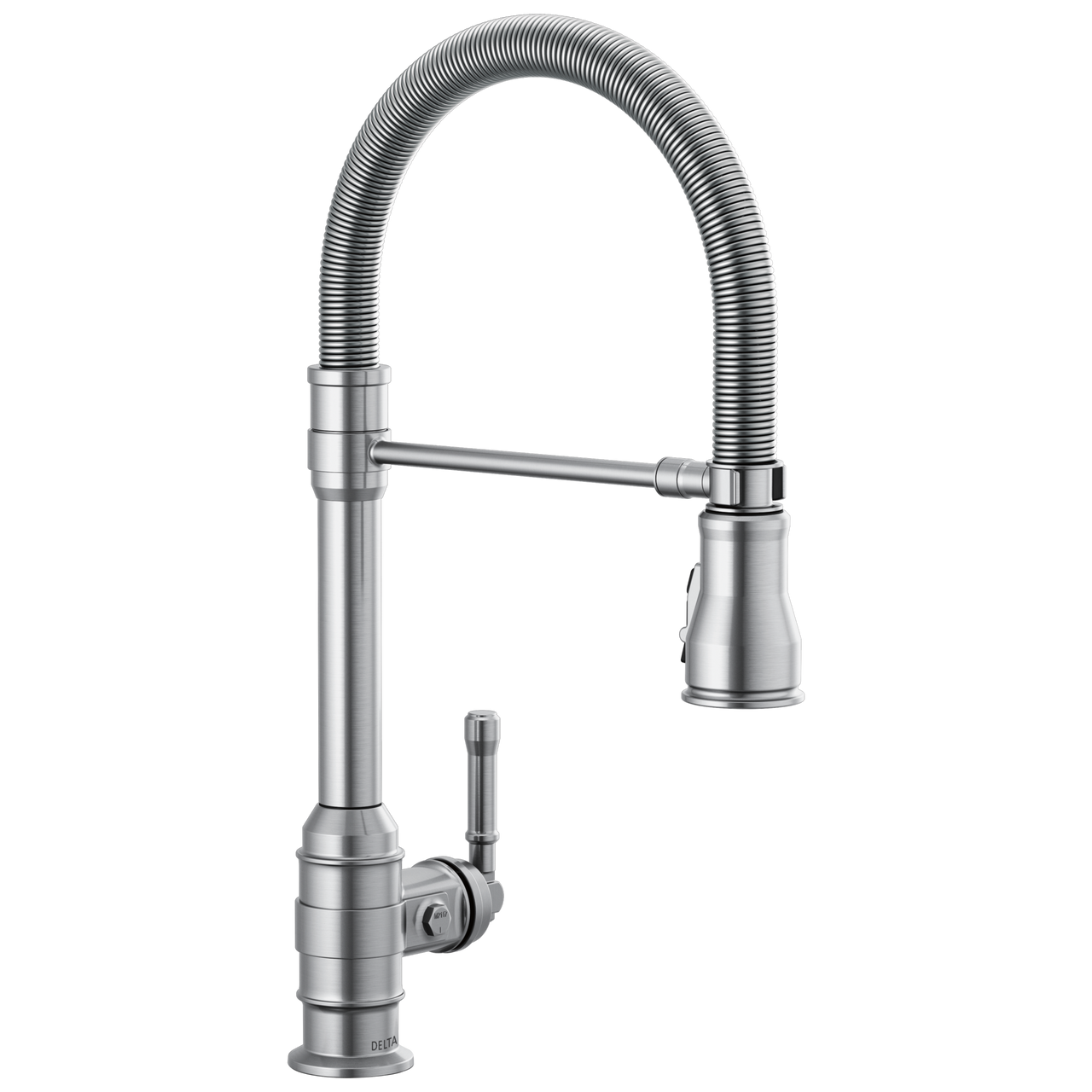 Delta Broderick Single Handle Pull-Down Kitchen Faucet with Spring Spout