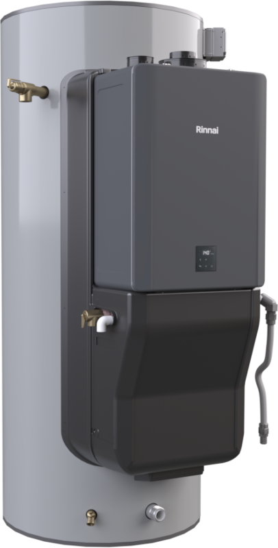 Rinnai CHS HCX Series 199,000 BTU Indoor Natural Gas Hybrid Water ...
