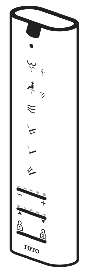 Toto C5 Remote Control - THU6475