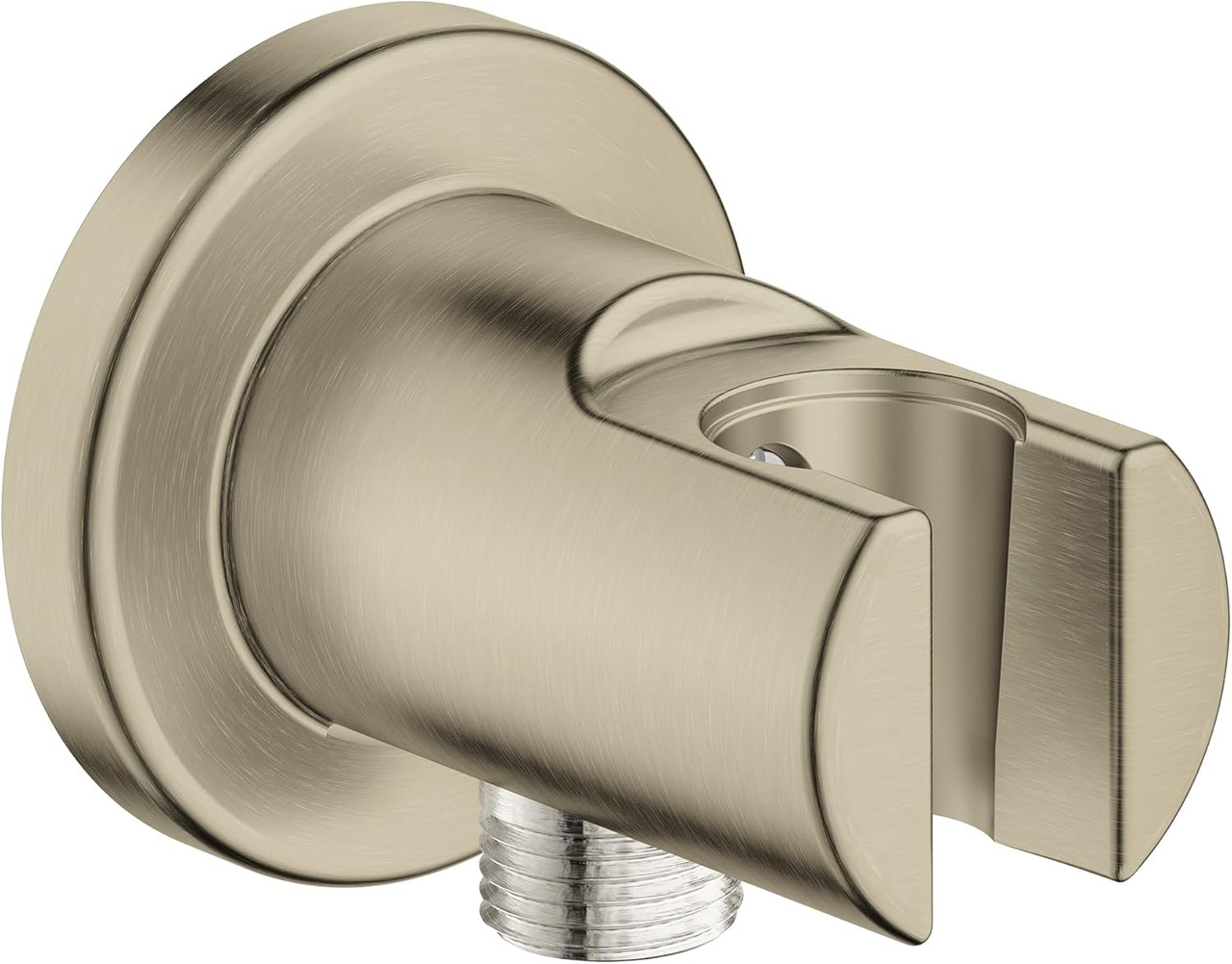 Grohe Tempesta Wall Union with Hand Shower Holder in Grohe Brushed ...