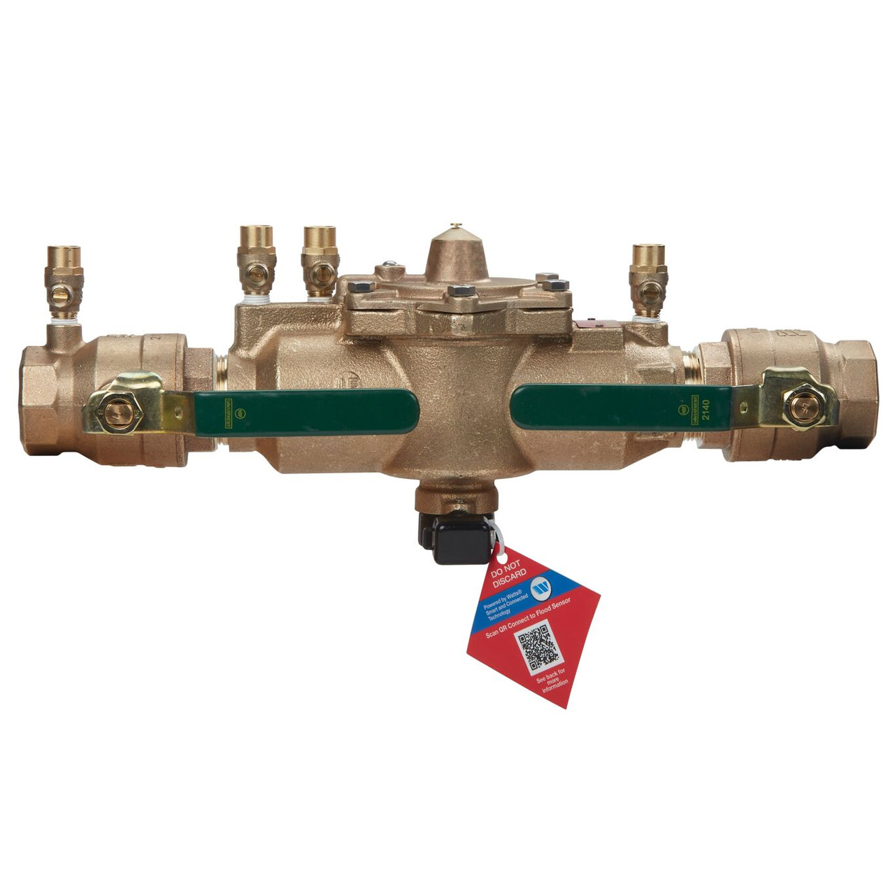 Watts 1-1/2" Bronze Reduced Pressure Zone Assembly Backflow Preventer ...