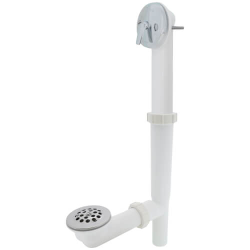 Watco Series 500 Slip Lock Trip Lever Bath Waste Kit for Tubs up to 16 ...