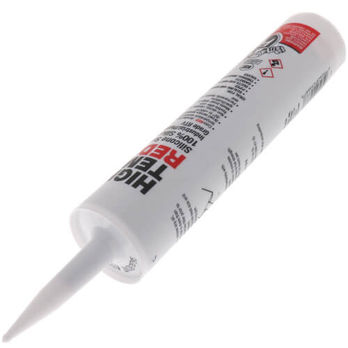 Oatey Hercules 10.1oz High Temp Red Silicone Sealant - 25666 - 10 Pack