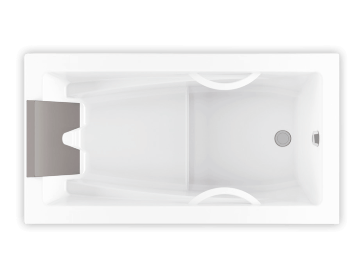 Bain Ultra Inua 6636 Rectangular Drop In 1-Person 62 Gallon Soaker ...