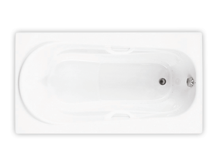 Bain Ultra Amma 6636 Rectangular Alcove Or Drop In 1-Person 56 Gallon ...