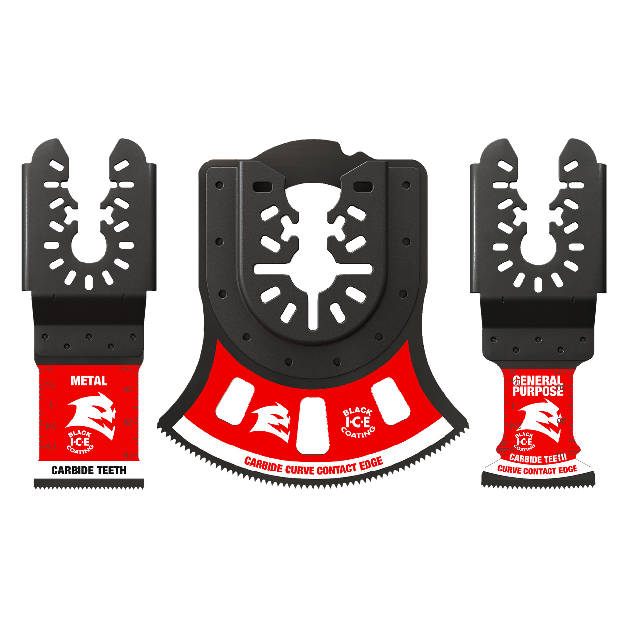 Diablo DOU3CS 3 pc Universal Fit Carbide Oscillating Blade Set (3-Piece ...