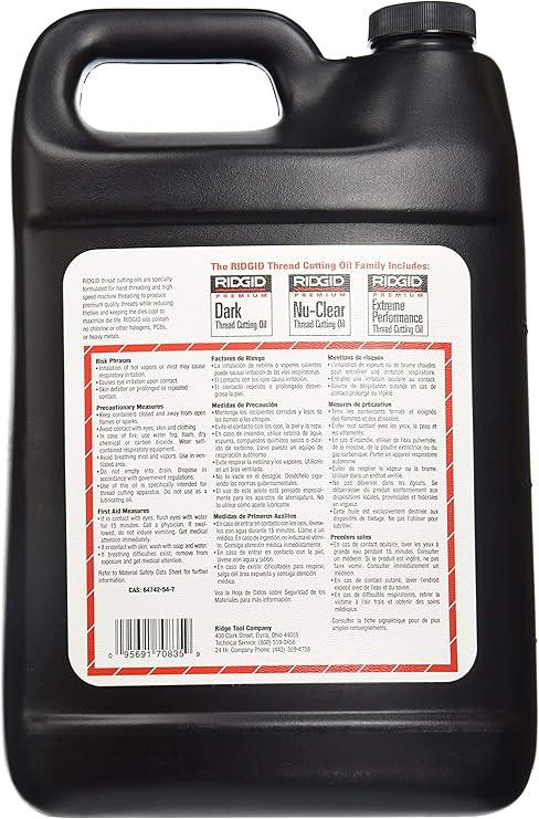 RIDGID Nu-Clear Thread Cutting Oil, 1 Gallon - 70835