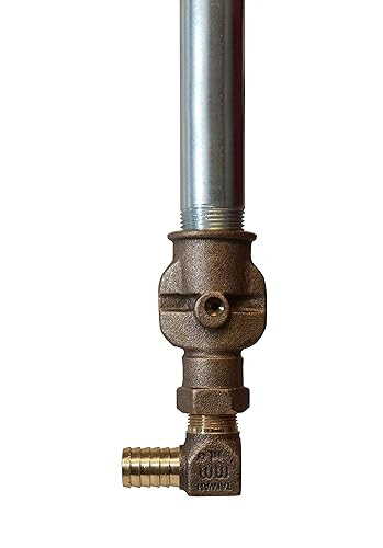 Merrill 3/4 in. Bronze Hydrantt Elbow - Hydrant to Plastic Pipe - RBHENL75