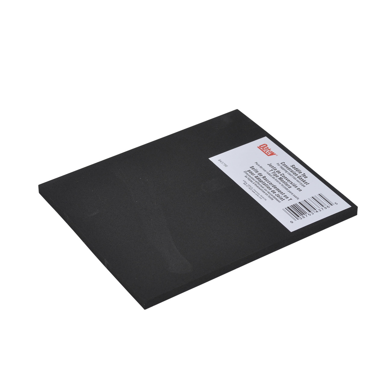 Oatey Gasket For Tapping Into Cast Iron Soil Pipe in White - 43796