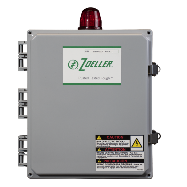 Zoeller Pivot Duplex Control Panel Single Phase 115-230V 7-15 FLA ...