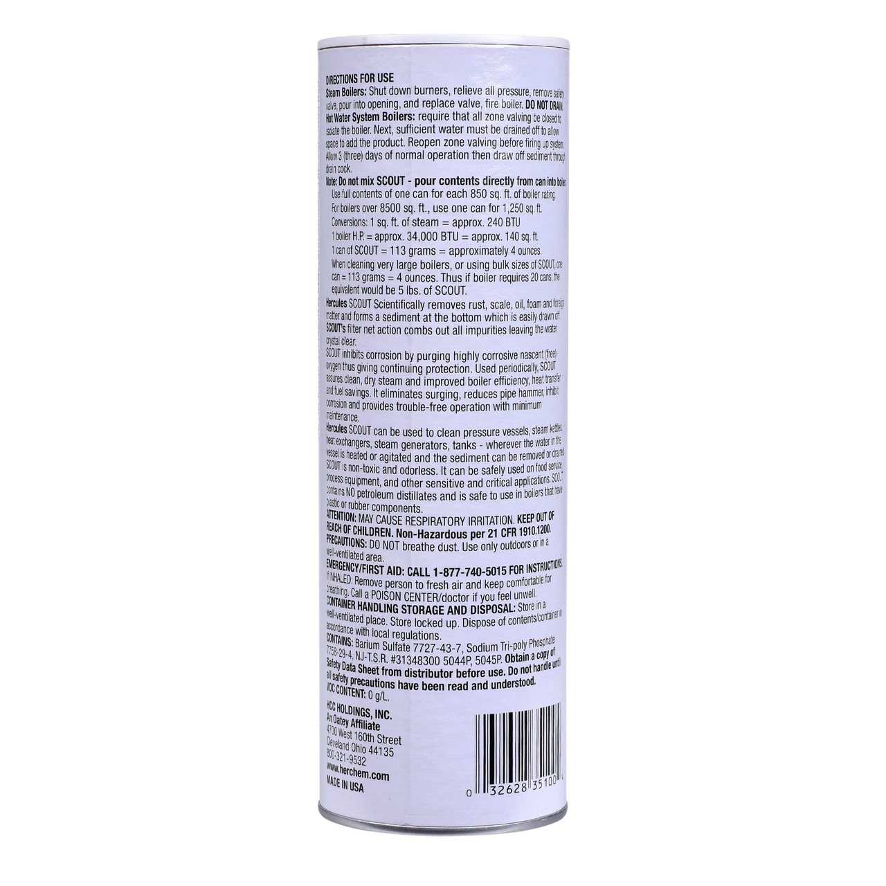 Oatey Hercules Scrout Boilet Cleaner - 35100