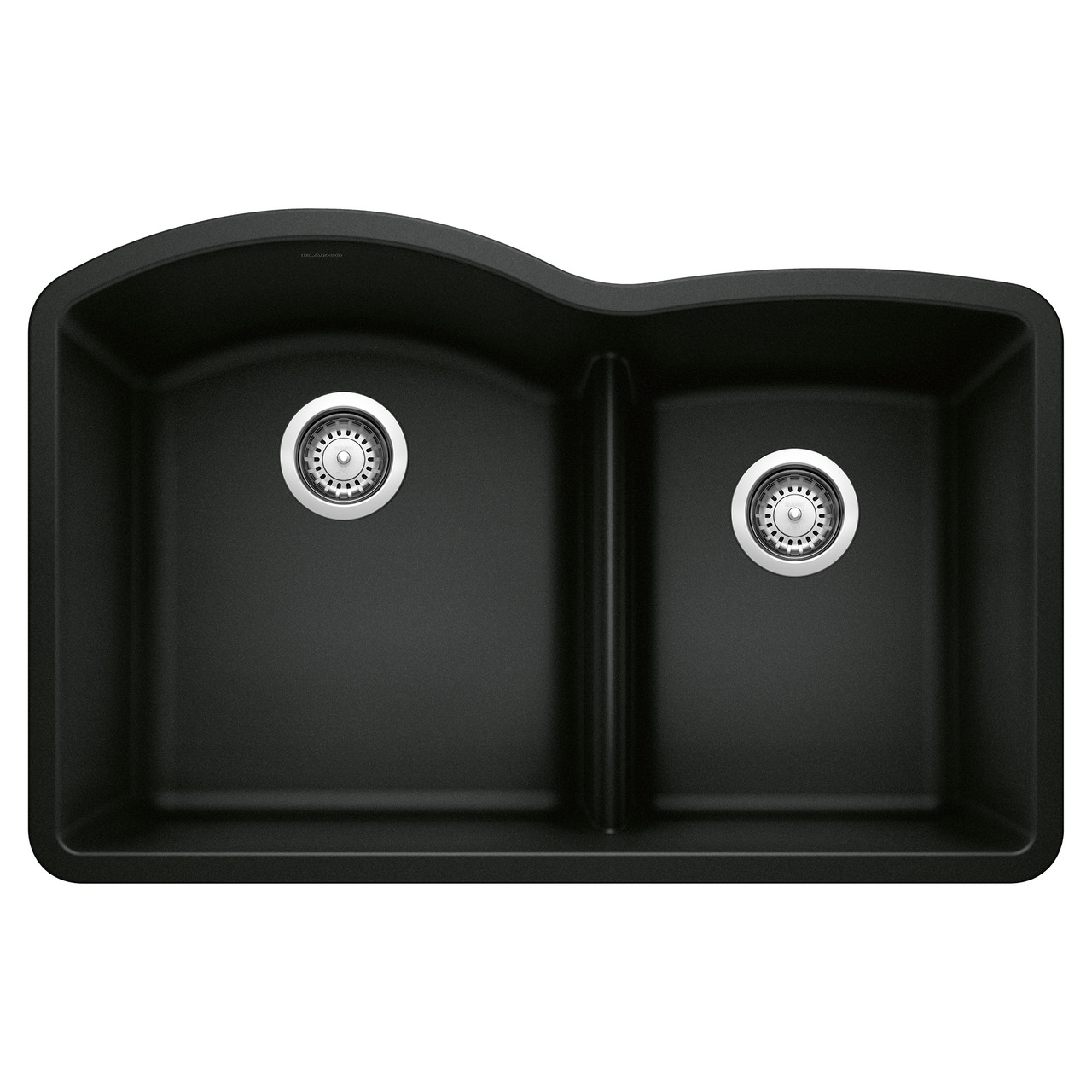 Blanco 442910: Diamond Collection 32" Double Bowl Kitchen Sink with Low ...