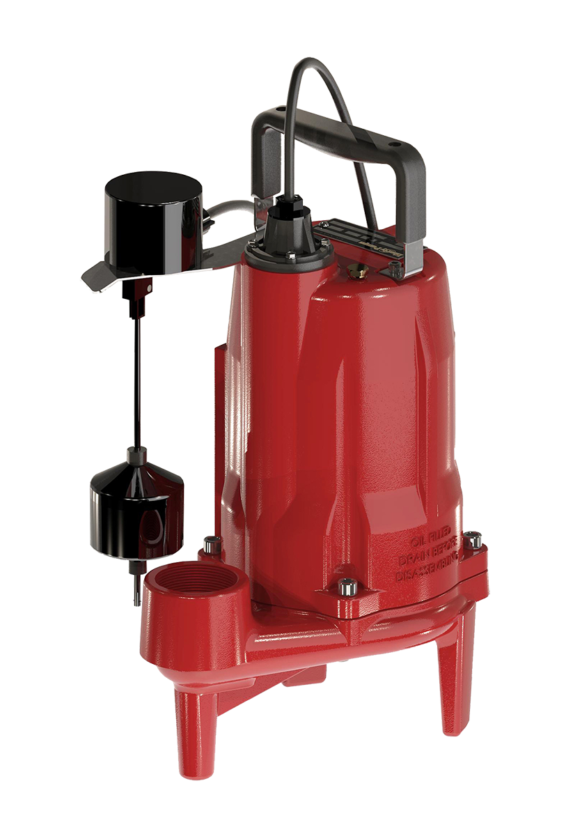 Liberty Pumps Model PRG101AV2 ProVore Grinder Pump, 1HP Automatic ...