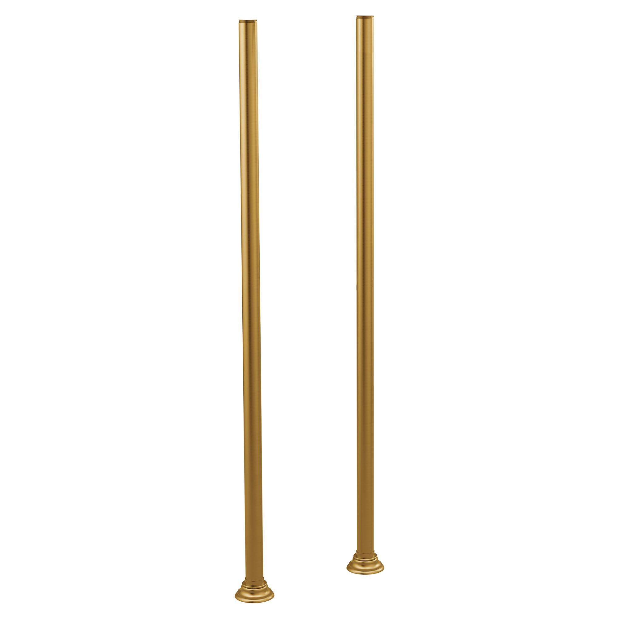 Moen Weymouth Two Handle Freestanding Tub Filler Risers Only in Brushed ...