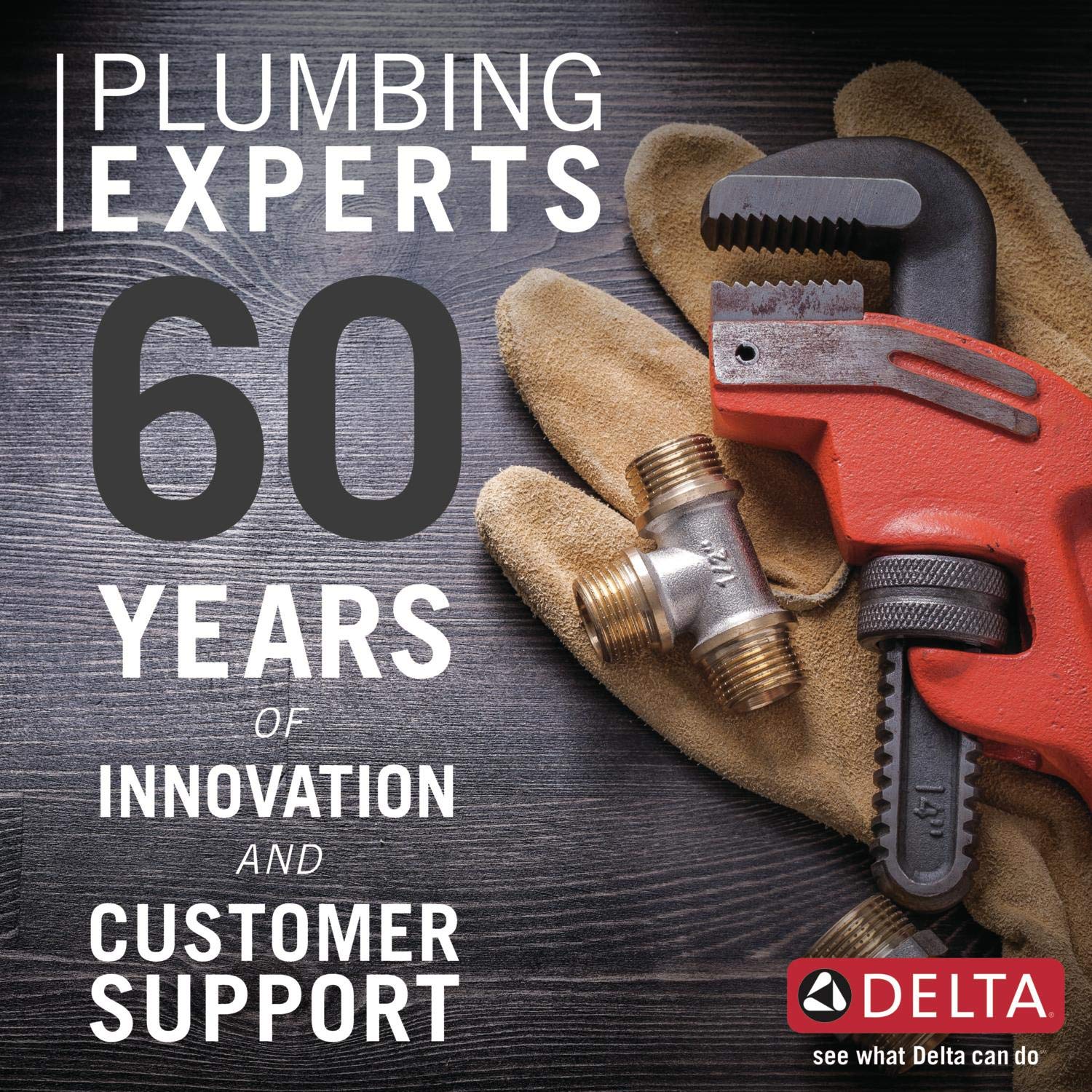 Delta Classic R2707-MF Two Handle Flexible Mount - PEX Cold Expansion