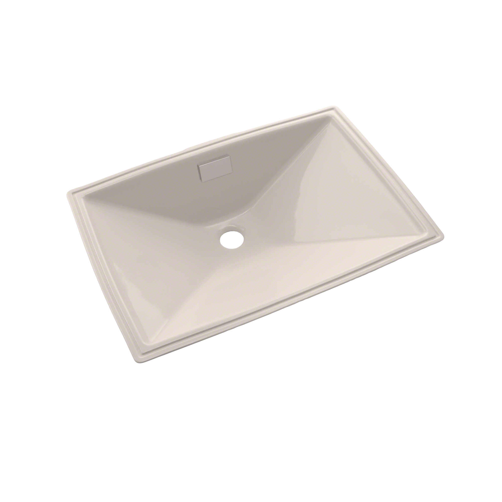 TOTO Lloyd Rectangular Undermount Bathroom Sink, Sedona Beige