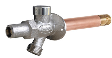 Prier 8 in. Anti-Siphon Loose Key Quarter Turn Wall Faucet With 1/2 in ...