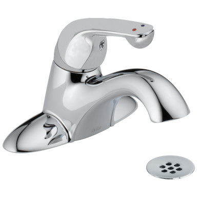 Delta Commercial 523LF-HDF Single Handle Centerset Lavatory Faucet ...