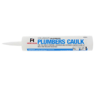 Oatey Hercules 10.3oz Plumbers Caulk Sealant in Clear - 25625 - 5 Pack